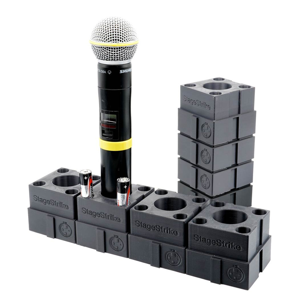 The "miQb" - Modular, stackable, inter-locking base for wireless ...